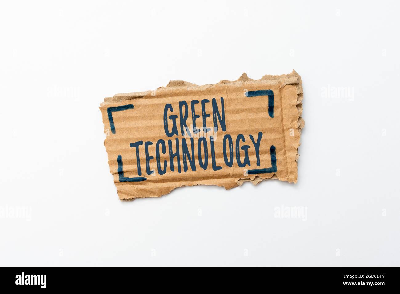 Hand writing sign Green Technology. Business approach reverse the ...
