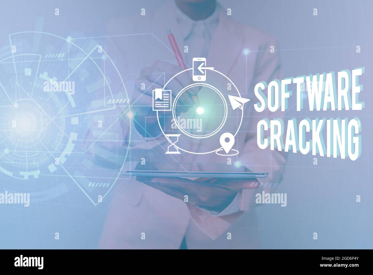 Inspiration showing sign Software Cracking. Conceptual photo ...