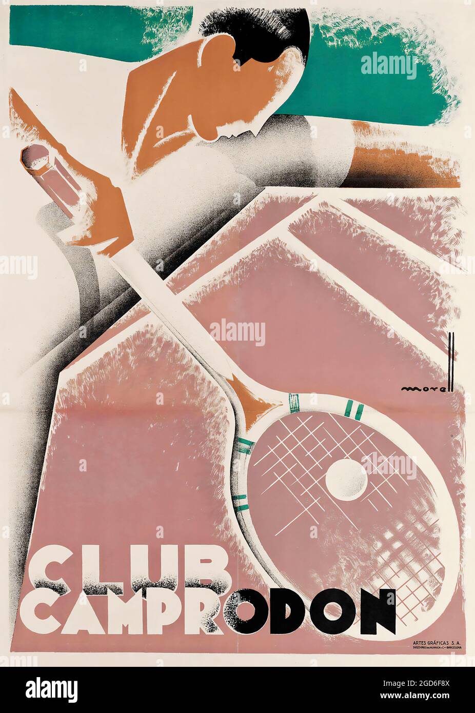 Tennis poster hi-res stock photography and images - Alamy