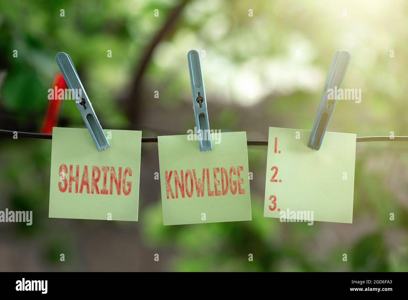 Text caption presenting Sharing Knowledge. Word for knowledge is ...