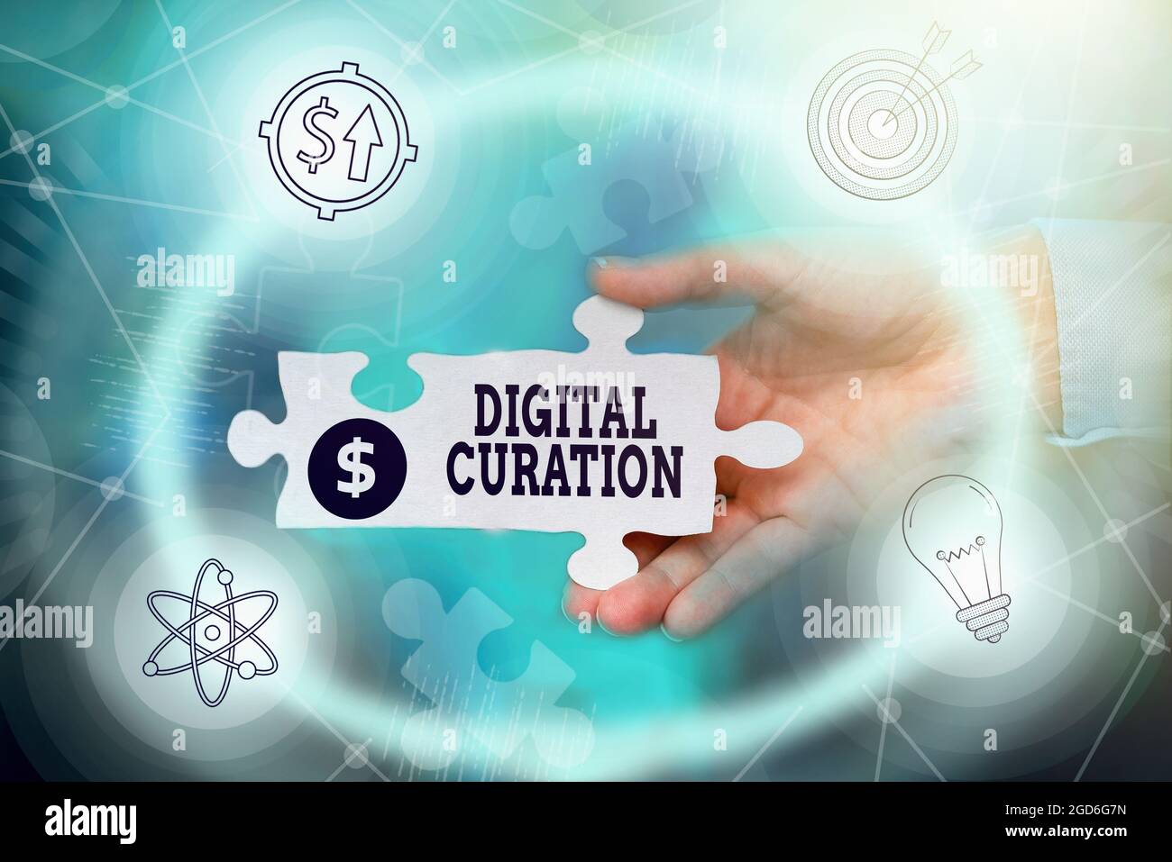 Inspiration showing sign Digital Curation. Conceptual photo maintenance ...