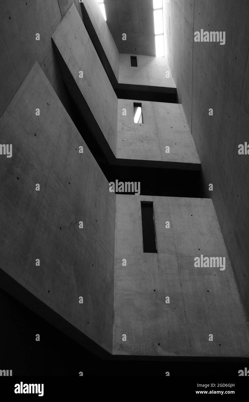 Interior of a famous Jewish Museum in Berlin, Germany Stock Photo - Alamy