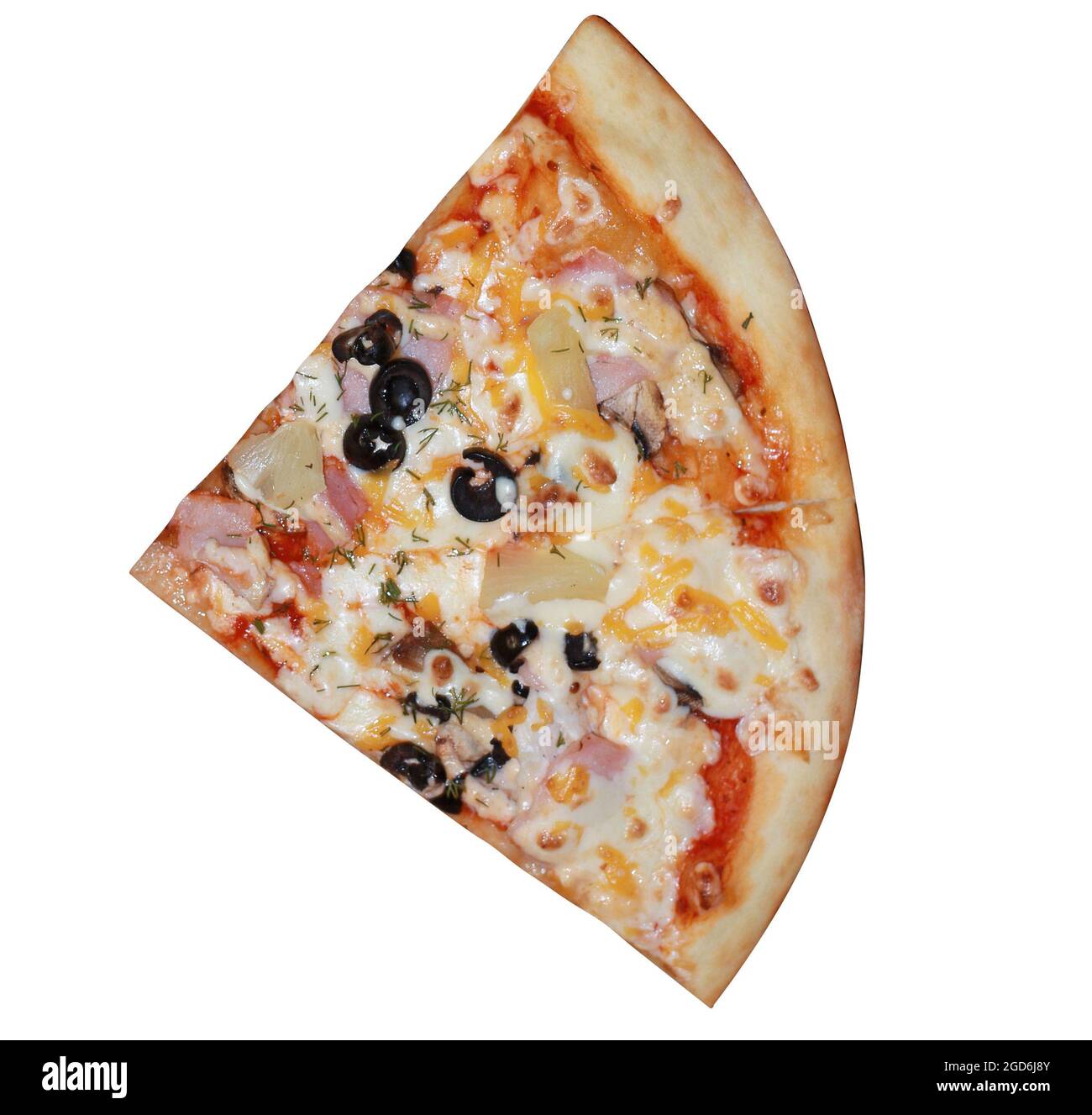 pizza slice isolated on white background. High quality photo Stock ...