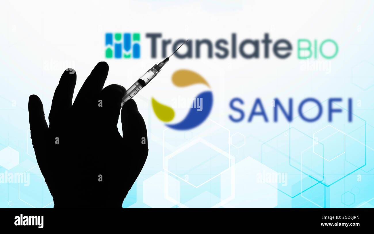 Sanofi translate bio hi-res stock photography and images - Alamy