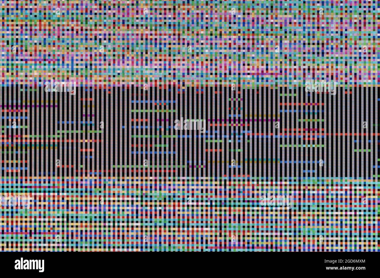 Abstract background, pattern of a digital glitch Stock Photo - Alamy