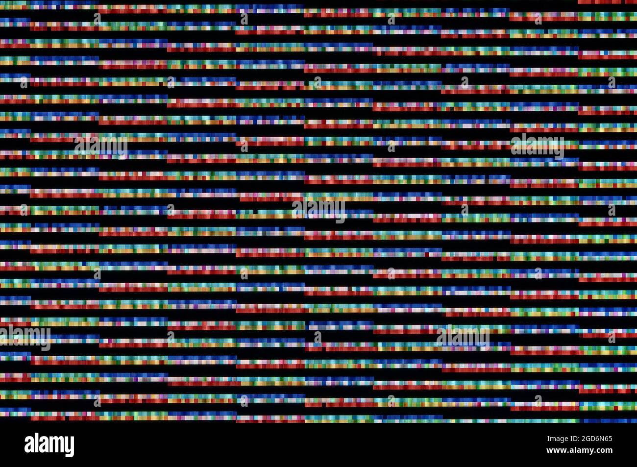 Abstract background, pattern of a digital glitch Stock Photo - Alamy