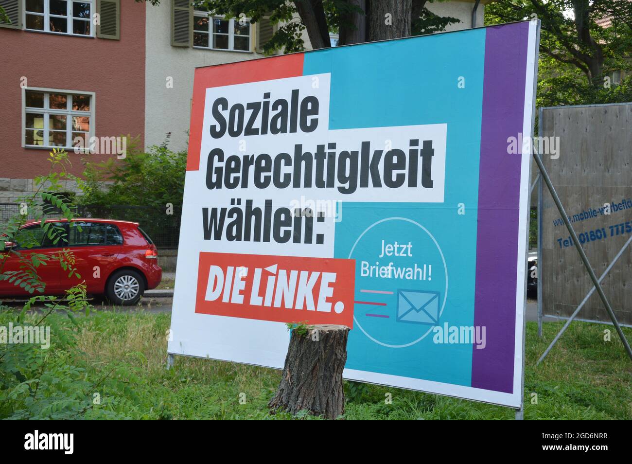 German election posters 2021 hi-res stock photography and images - Alamy