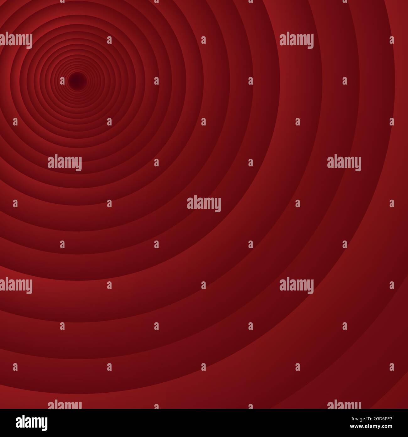 Red circular lines, abstract gradient background - Vector illustration ...