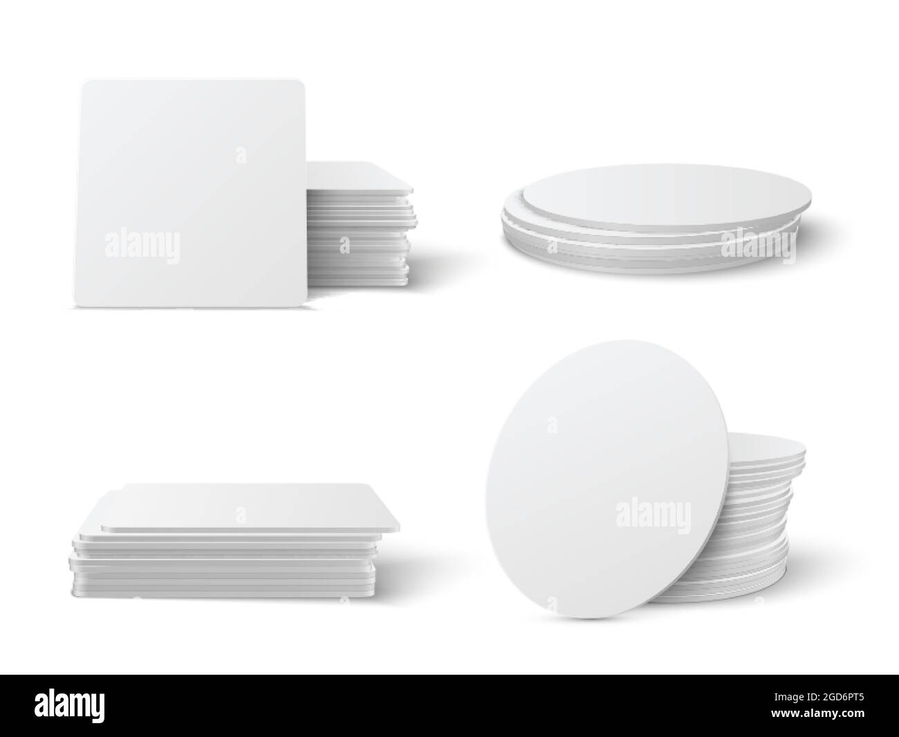 Table coasters Stock Vector Images - Alamy