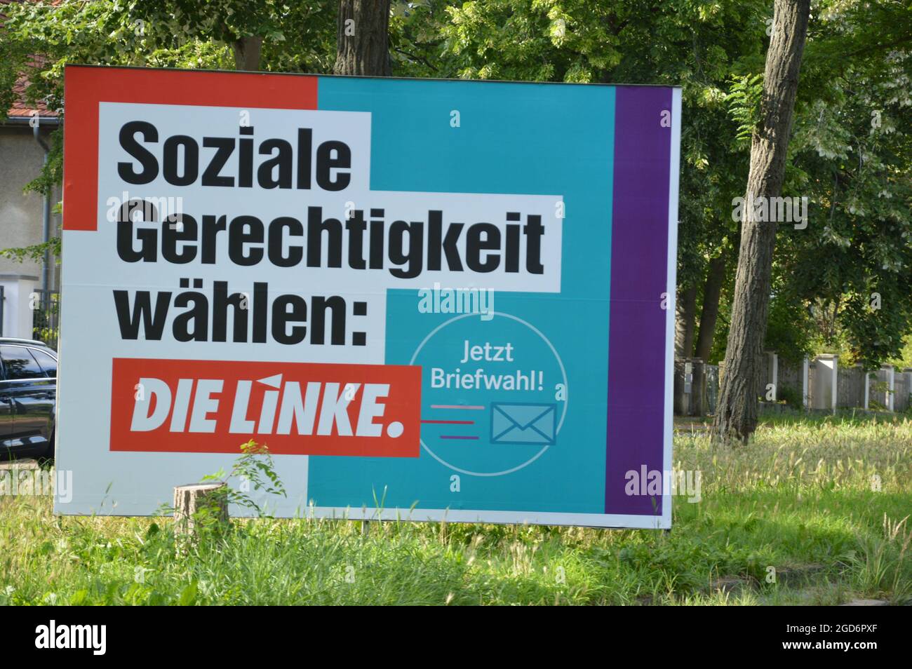 German election posters 2021 hi-res stock photography and images - Alamy