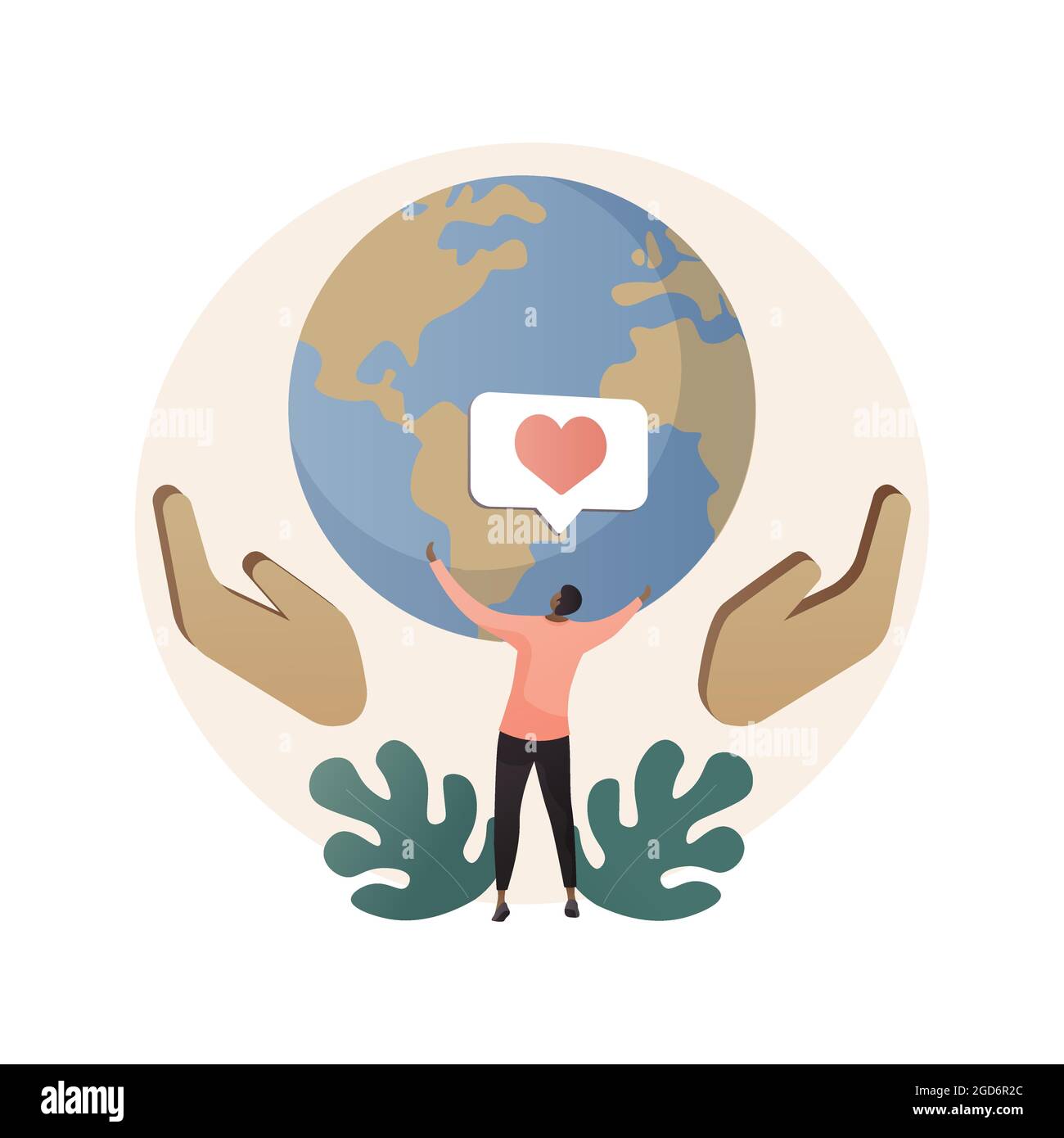 Responsibility abstract concept vector illustration Stock Vector Image ...