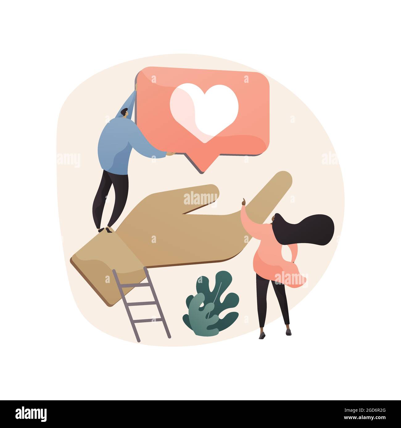 Responsibility abstract concept vector illustration Stock Vector Image ...