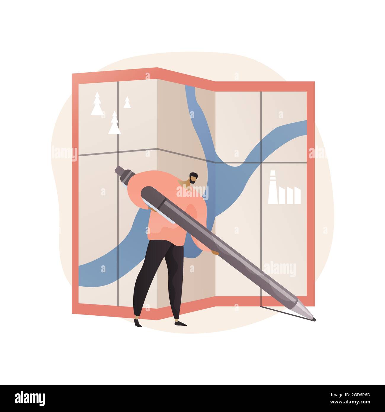 Area management abstract concept vector illustration Stock Vector Image ...