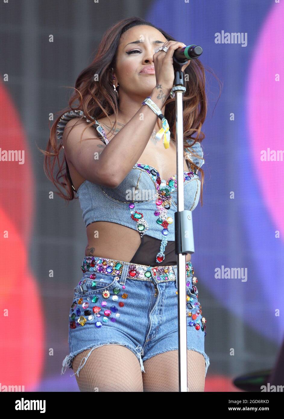 London, UK. Stooshe performing live at British Summer Time, presented ...