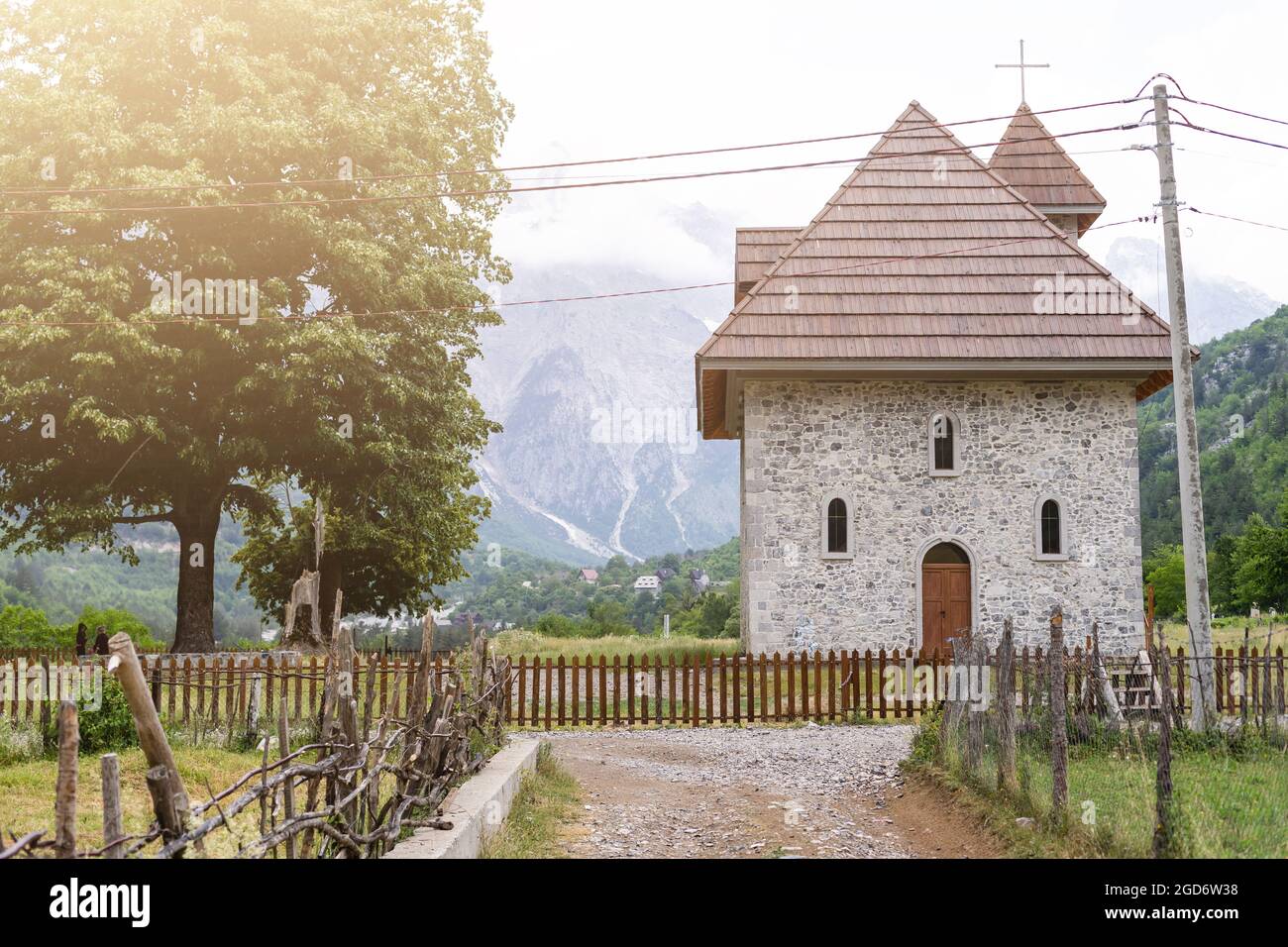 Thethi village hi-res stock photography and images - Alamy