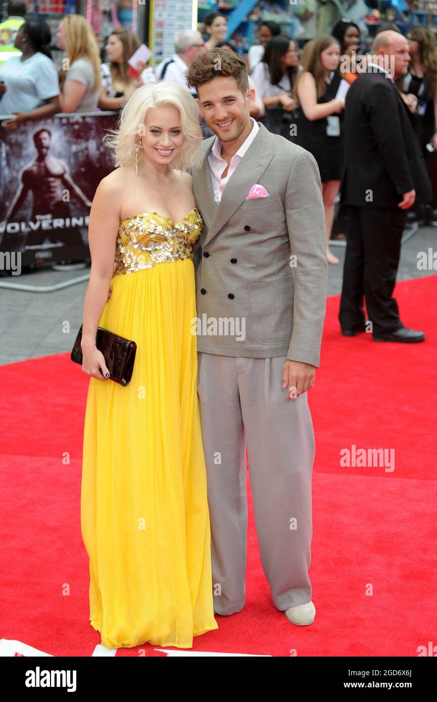 London, UK. Kimberly Wyatt & Max Rodgers at the UK premiere of 'The ...