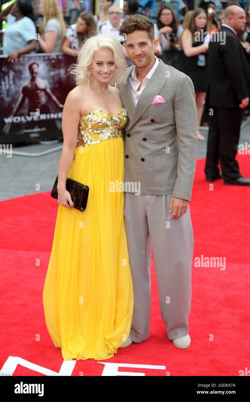 London, UK. Kimberly Wyatt & Max Rodgers at the UK premiere of 'The ...
