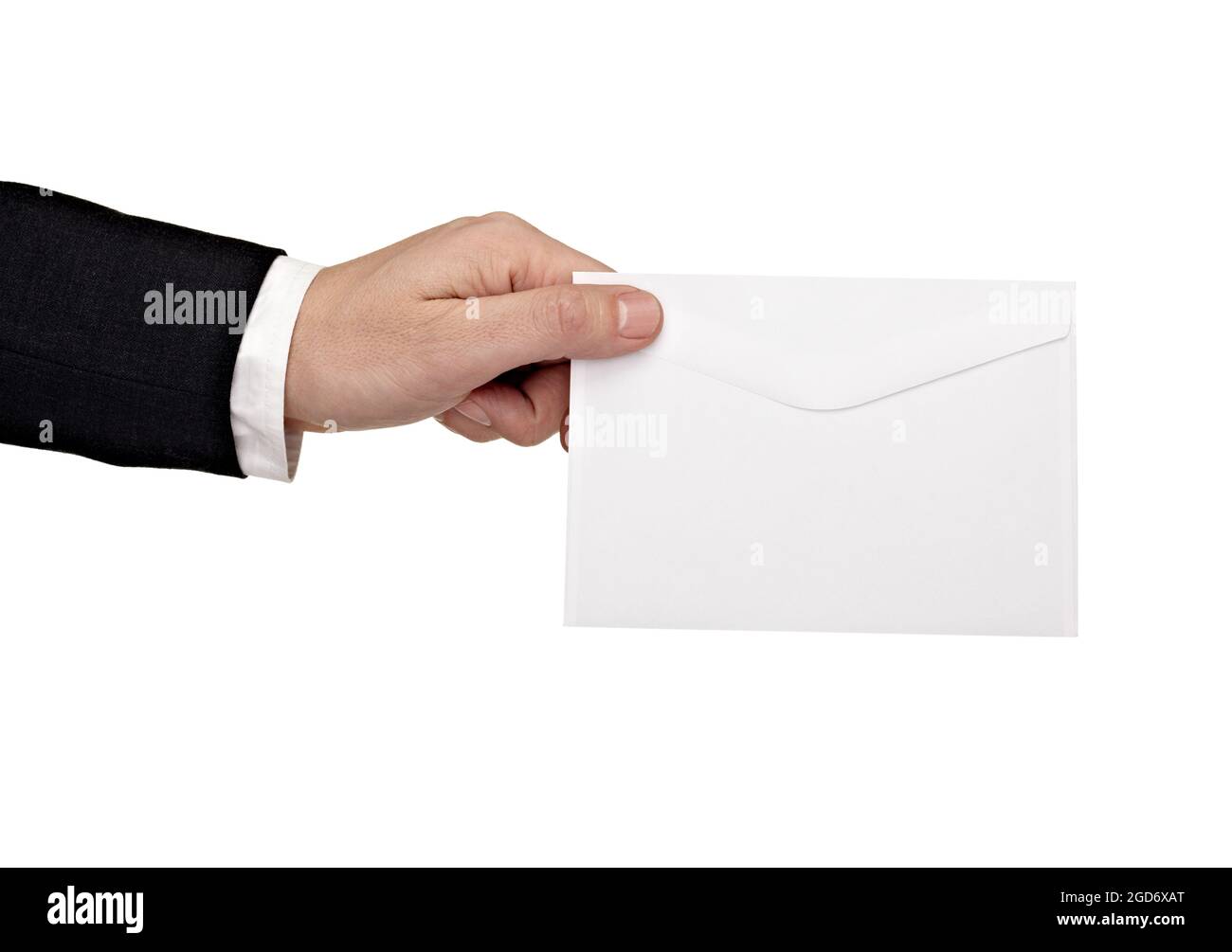 blank sign note label hand holding paper Stock Photo - Alamy