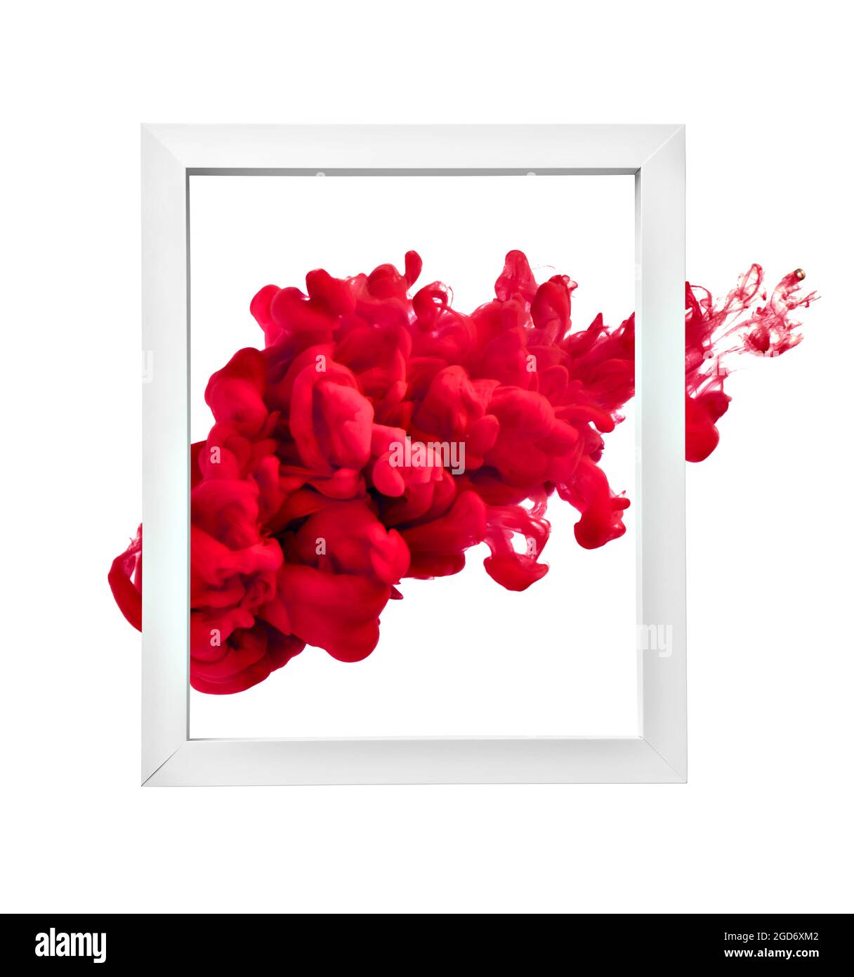 white frame paint liquid water wood background image Stock Photo - Alamy