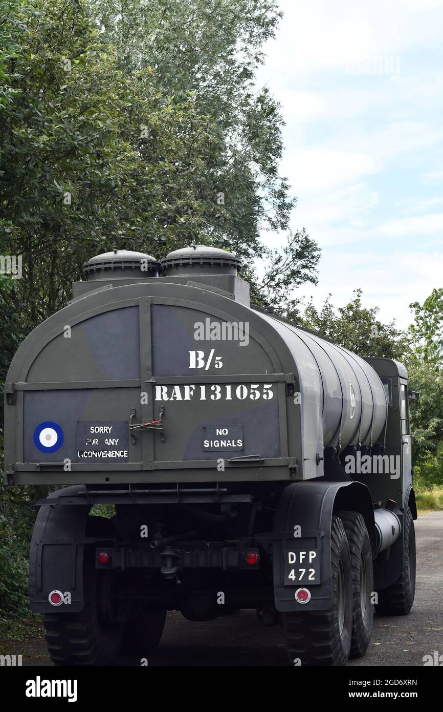 British military fuel tanker hi-res stock photography and images - Alamy