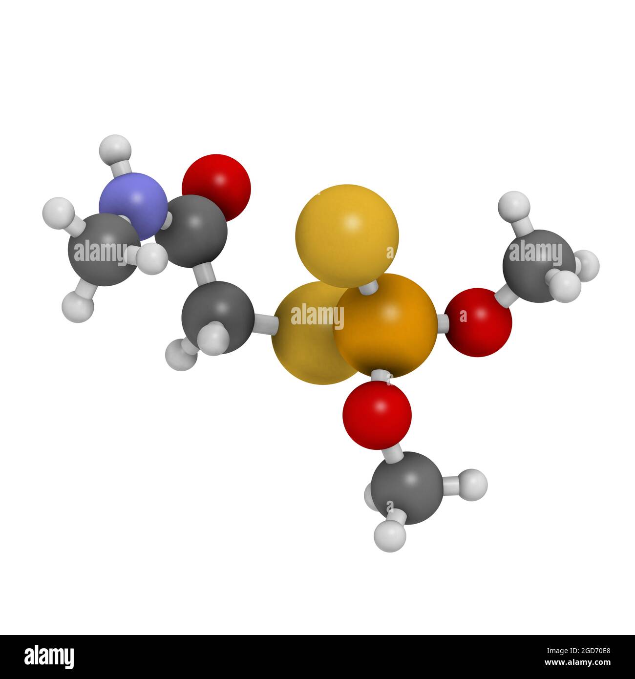 Dimethoate insecticide molecule. 3D rendering Stock Photo - Alamy