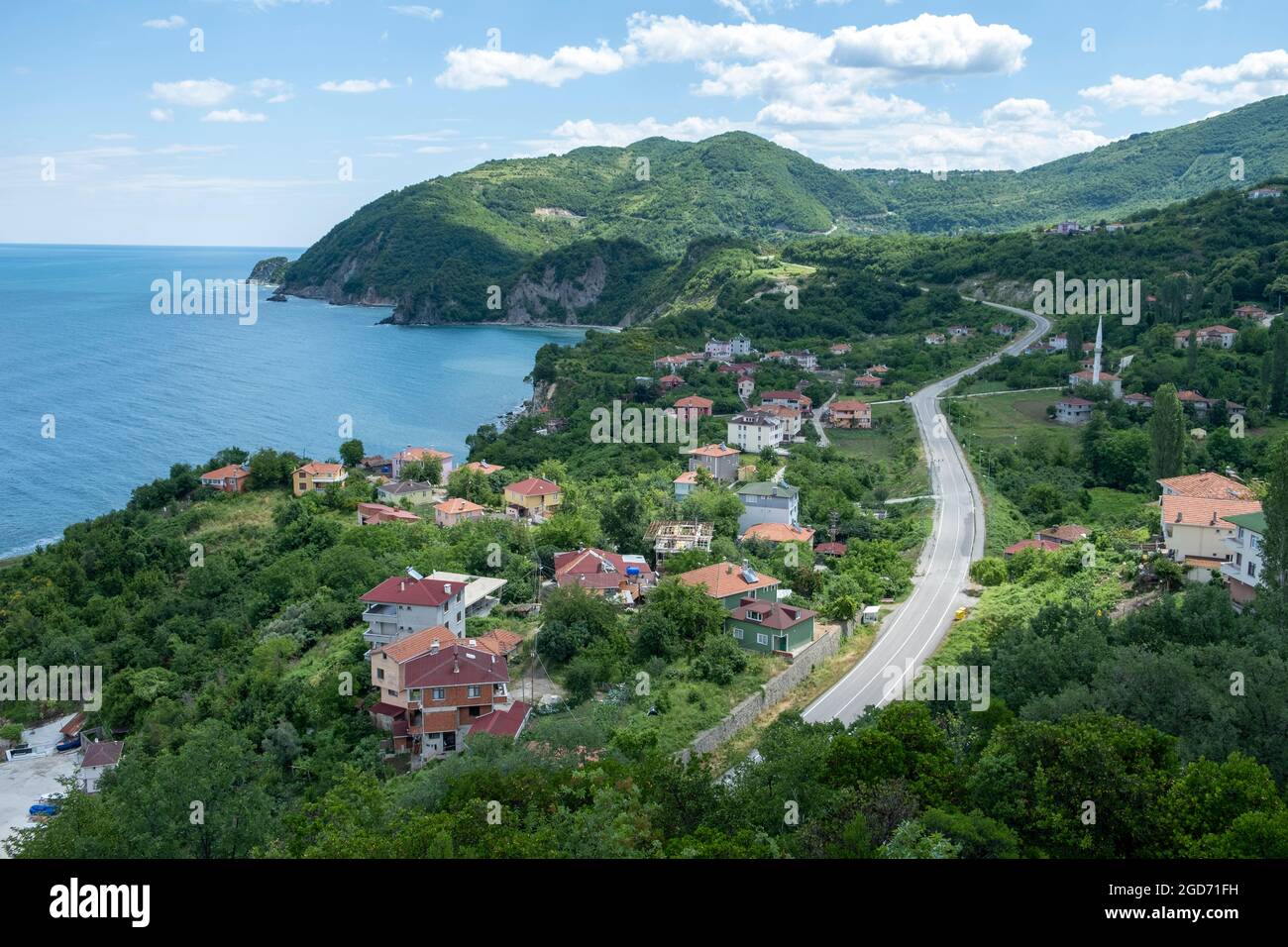 Denizkonak Village, located in the town of Cide, Kastamonu in turkey ...