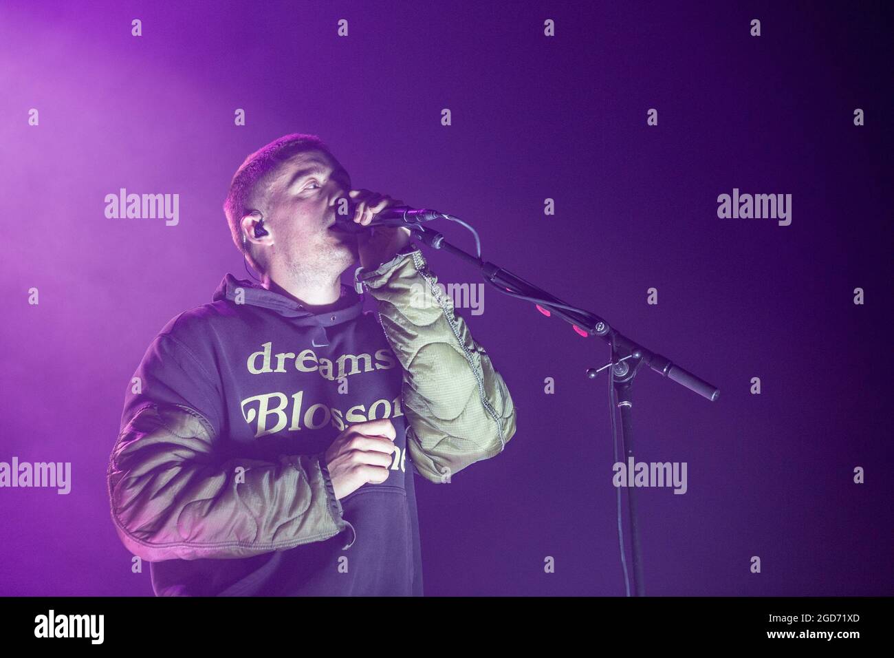 Musician Dermot Kennedy performs onstage at The Sylvee on August 10 ...