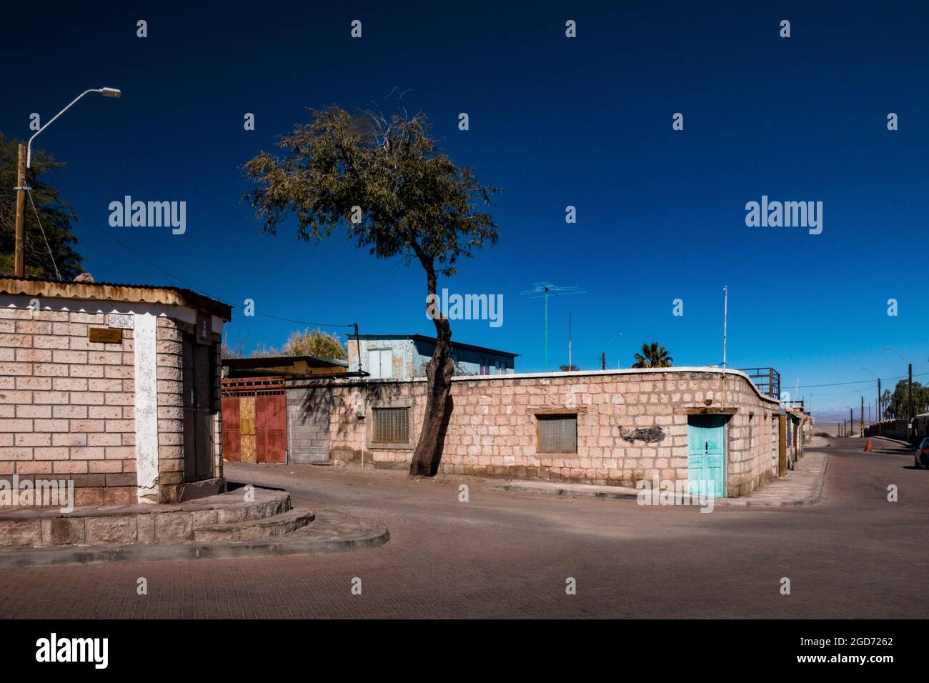 Atacama Desert Stone House, Chile Stock Photo - Alamy