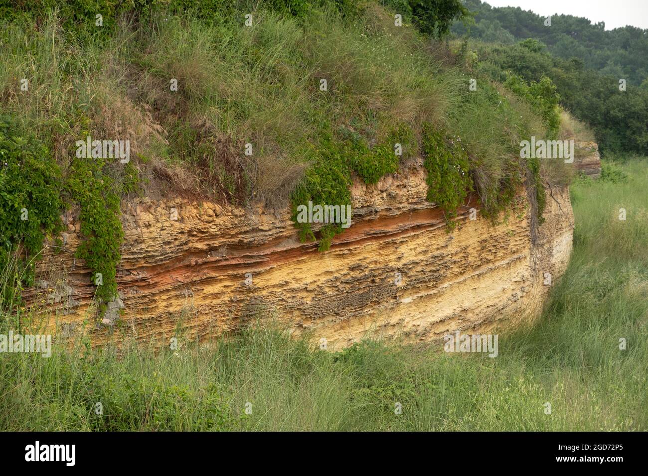 Sedimentary structure of sand hi-res stock photography and images - Alamy