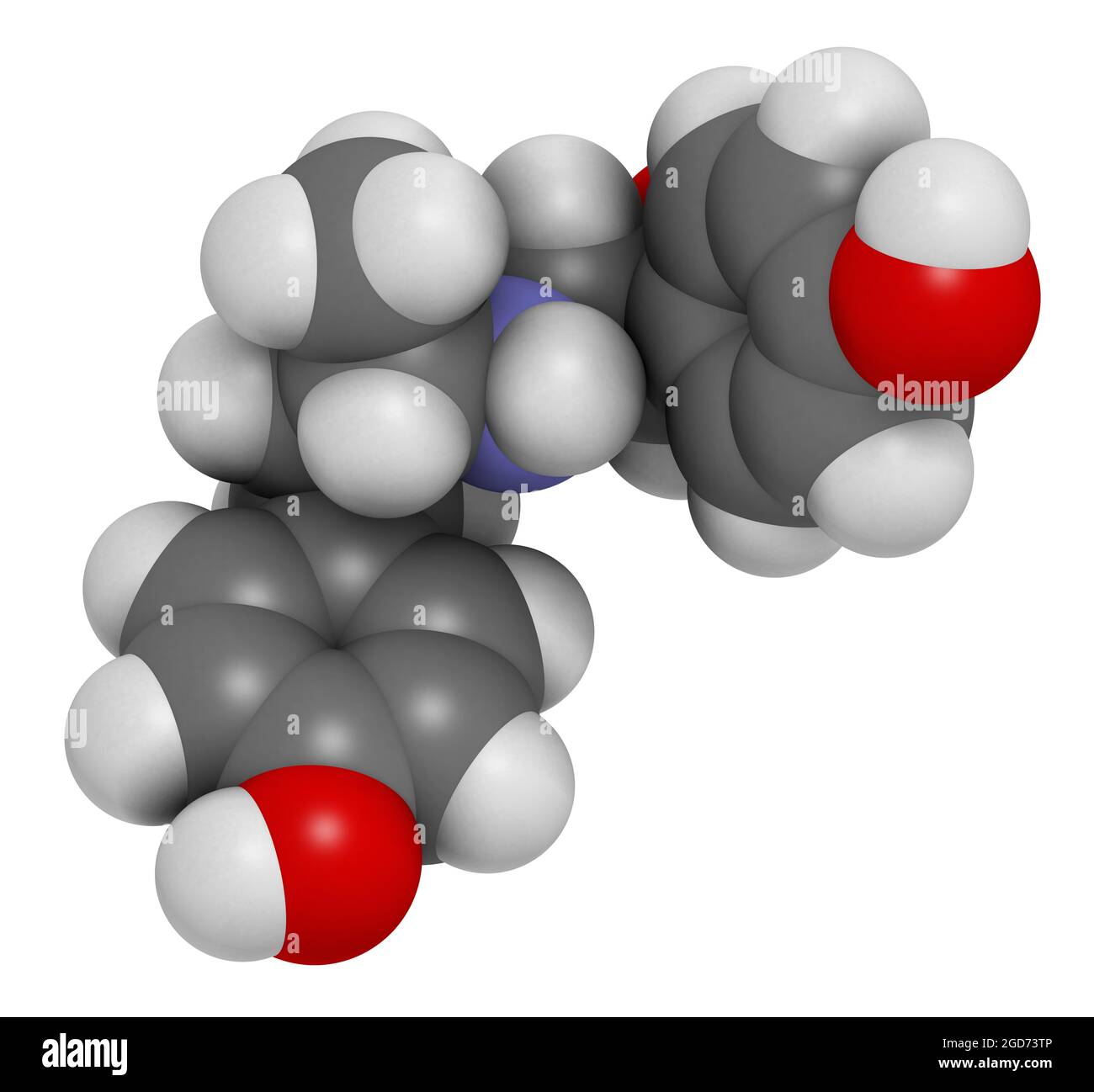 Ractopamine feed additive molecule. 3D rendering Stock Photo - Alamy