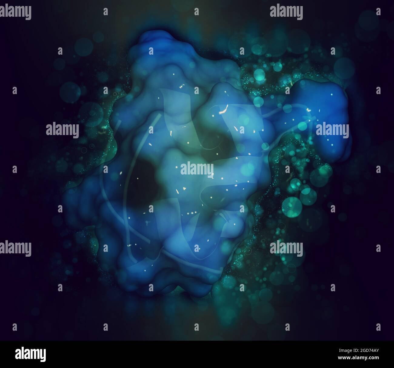 Insulin polypeptide structure hi-res stock photography and images - Alamy