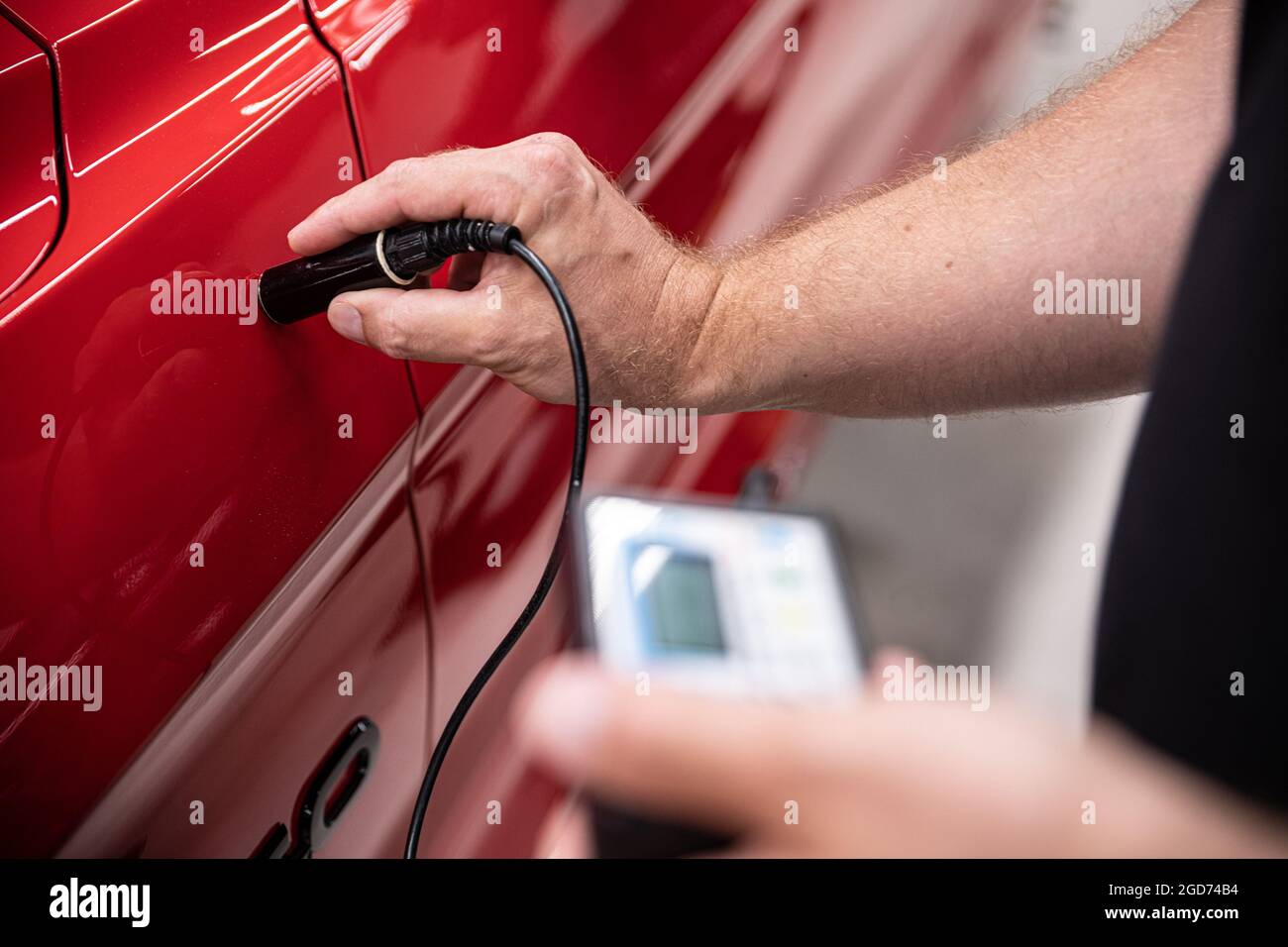 Paint tester meter hi-res stock photography and images - Alamy
