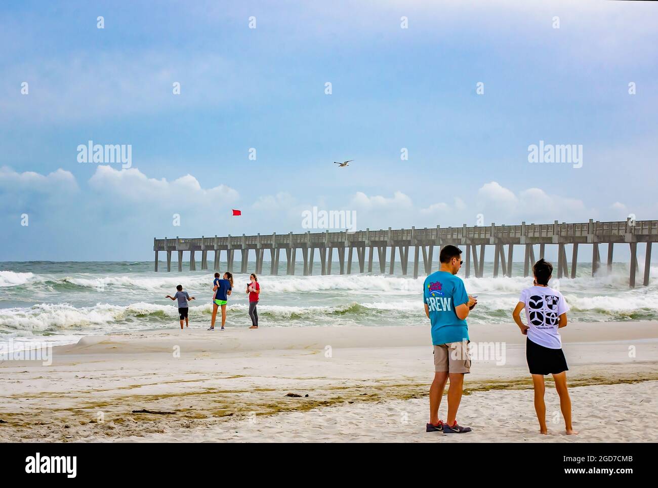 Pensacola beach rip current hi-res stock photography and images - Alamy