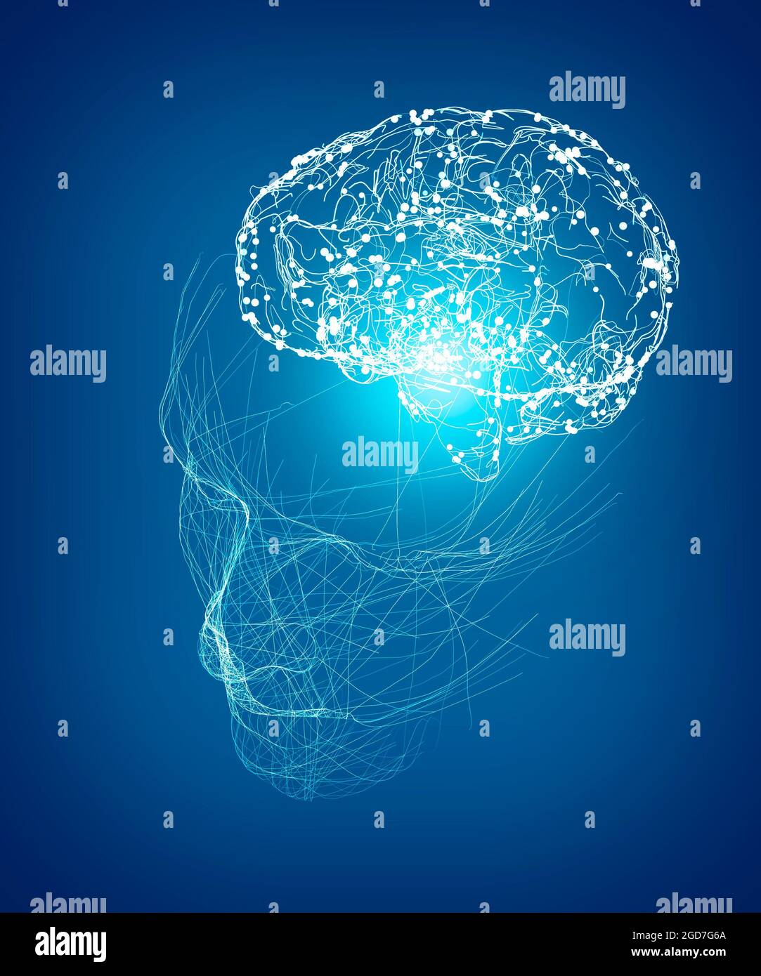 How the brain works. Synapses and neurons. Connections. Take care of ...