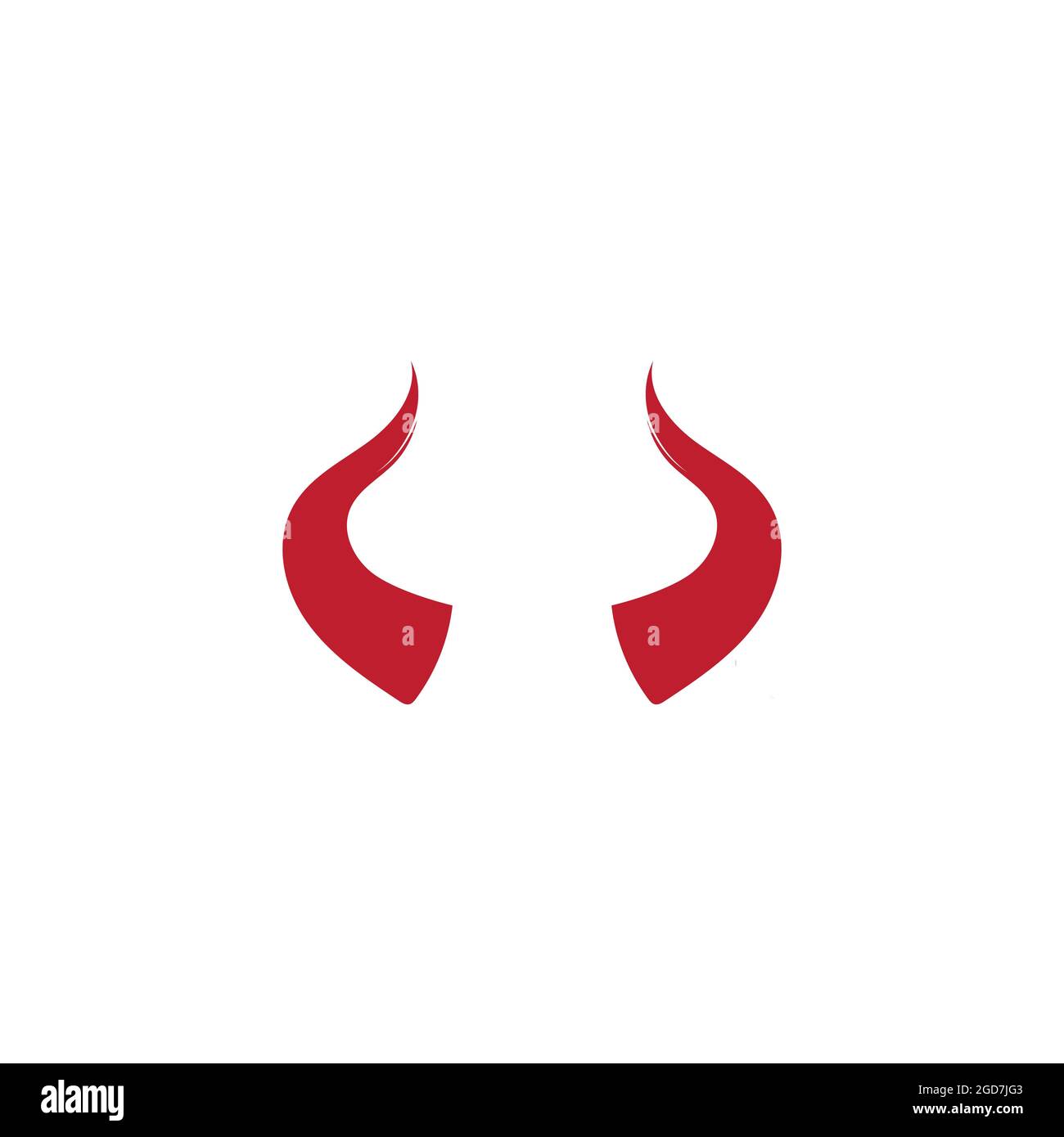 Devil horn Vector icon design illustration Template Stock Vector Image ...