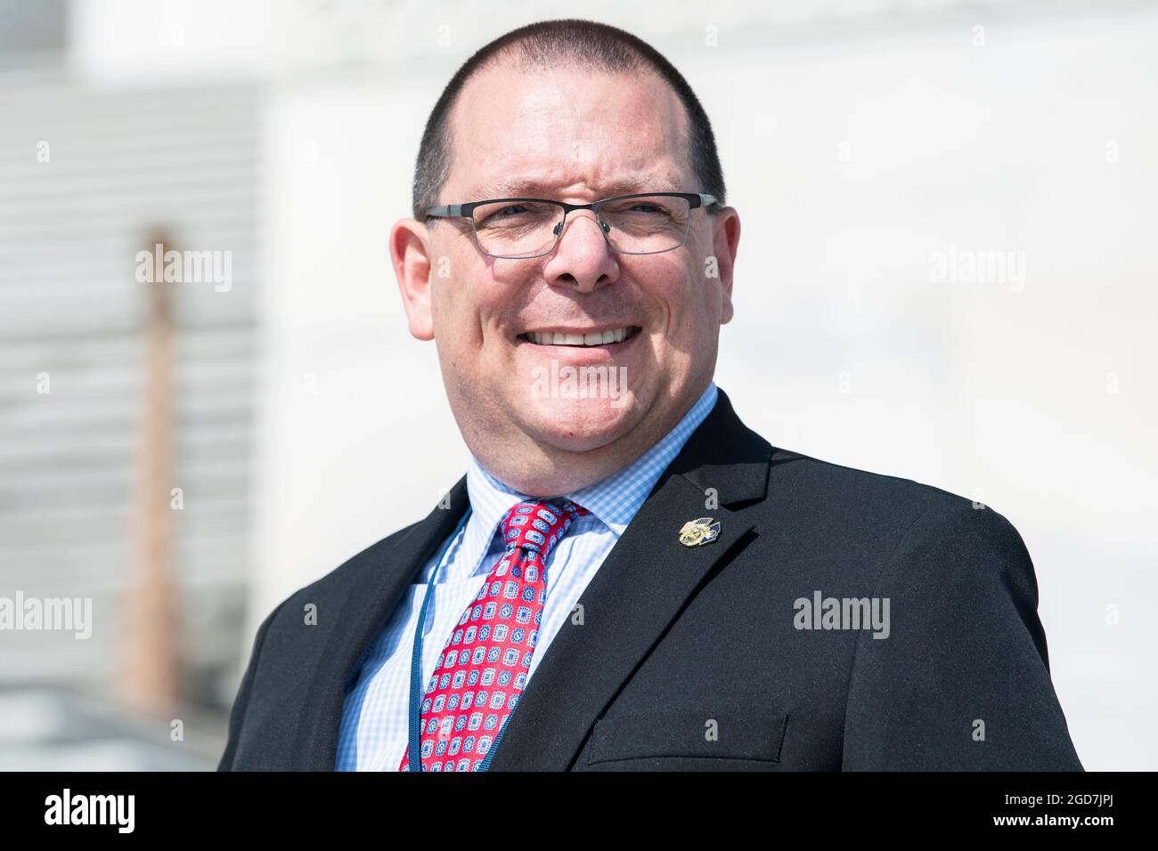UNITED STATES - JULY 23: Richard Braddock, U.S. Capitol Police chief ...