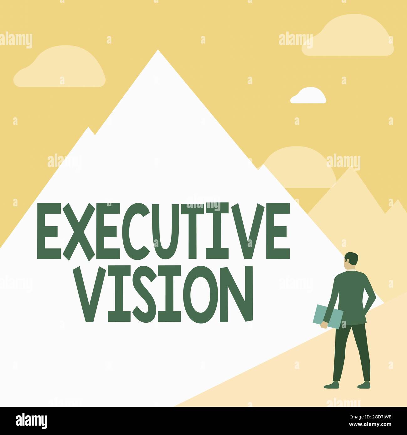 Inspiration showing sign Executive Vision. Conceptual photo inspires ...