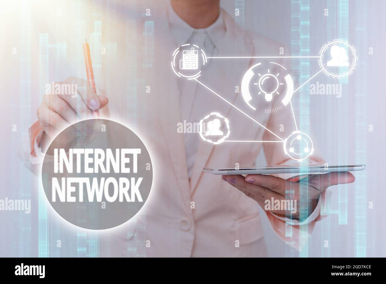 Writing displaying text Internet Network. Word for connects computers ...