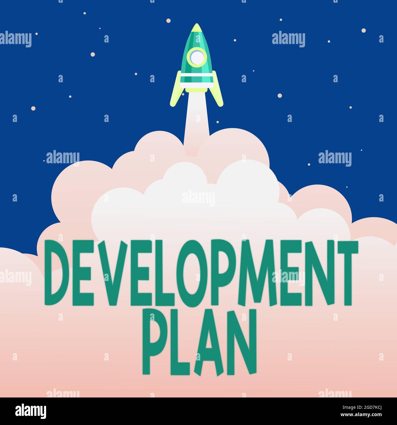 Hand writing sign Development Plan. Word for the planning of the ...