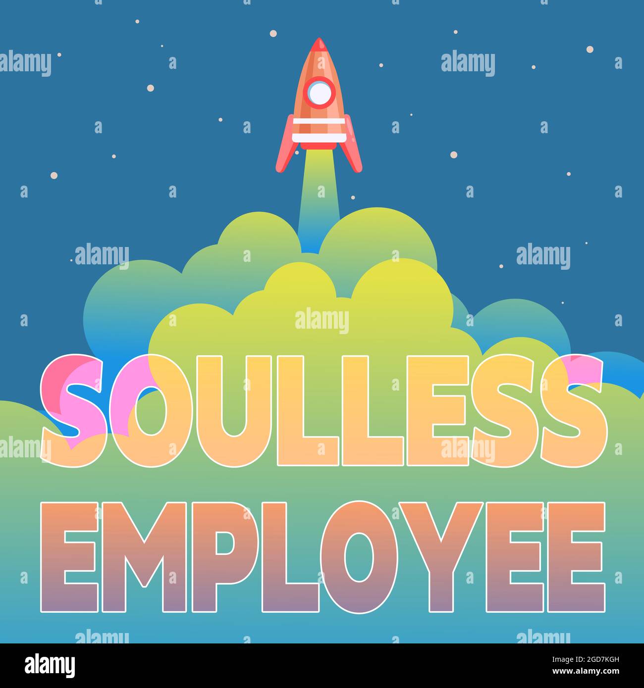 Conceptual caption Soulless Employee. Conceptual photo lack human ...