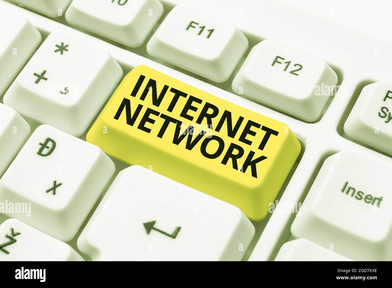 Inspiration showing sign Internet Network. Business overview connects ...
