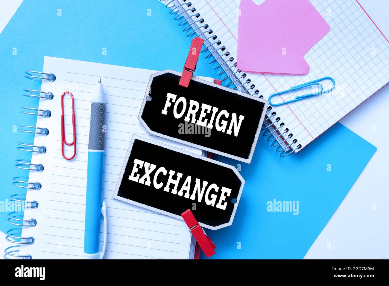 Sign displaying Foreign Exchange. Business idea system for dealing in ...