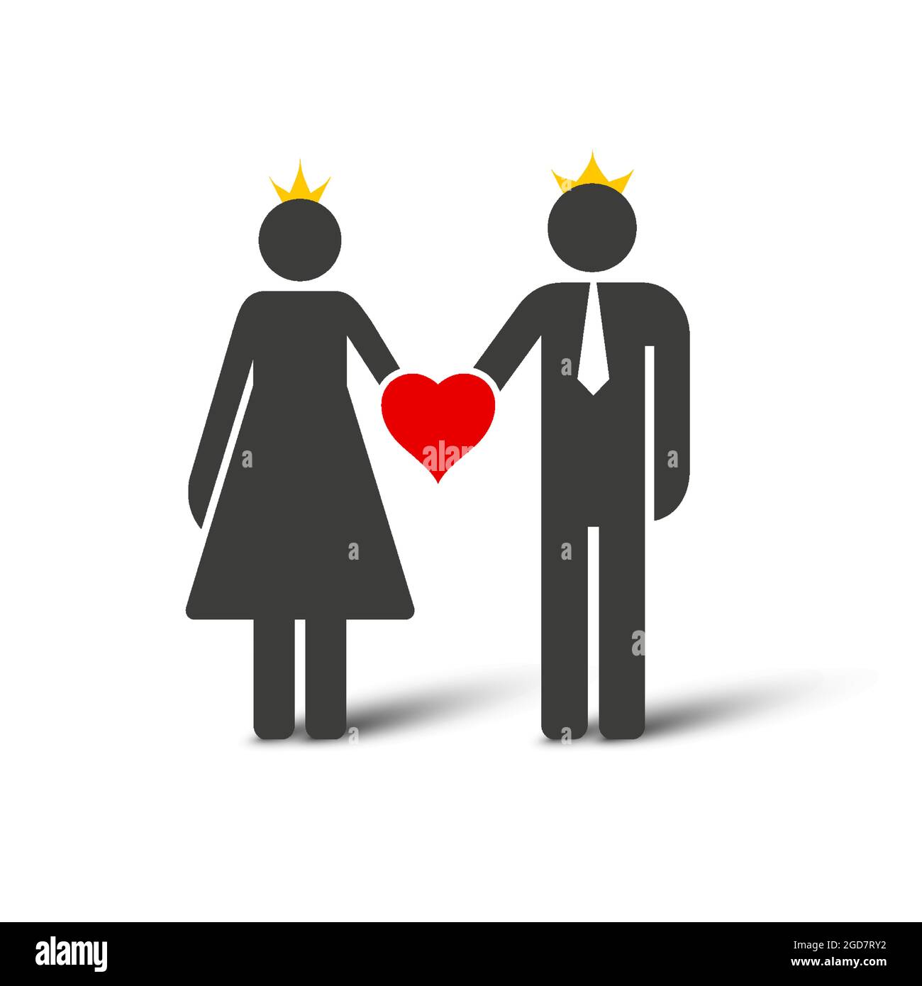 Stick Figure Bride And Groom Clipart