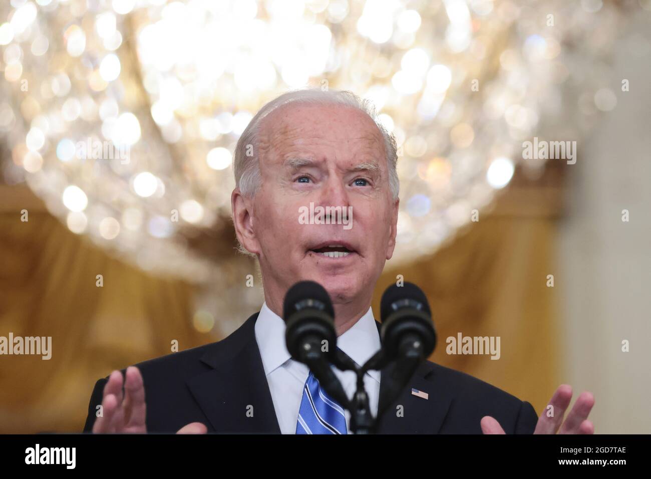 President Joe Biden speaks on his Build Back Better economic agenda, in ...