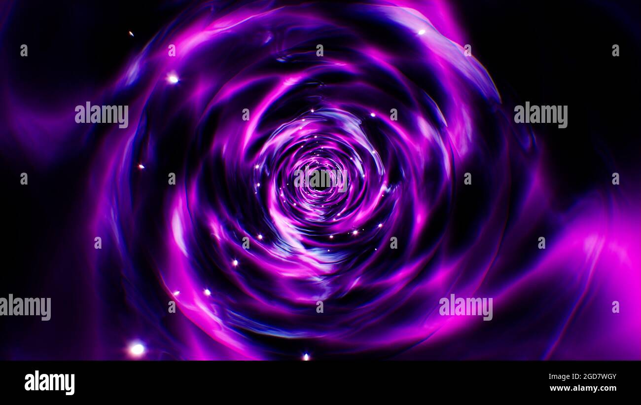 Glittering Swirl Neon Background Stock Photo - Alamy