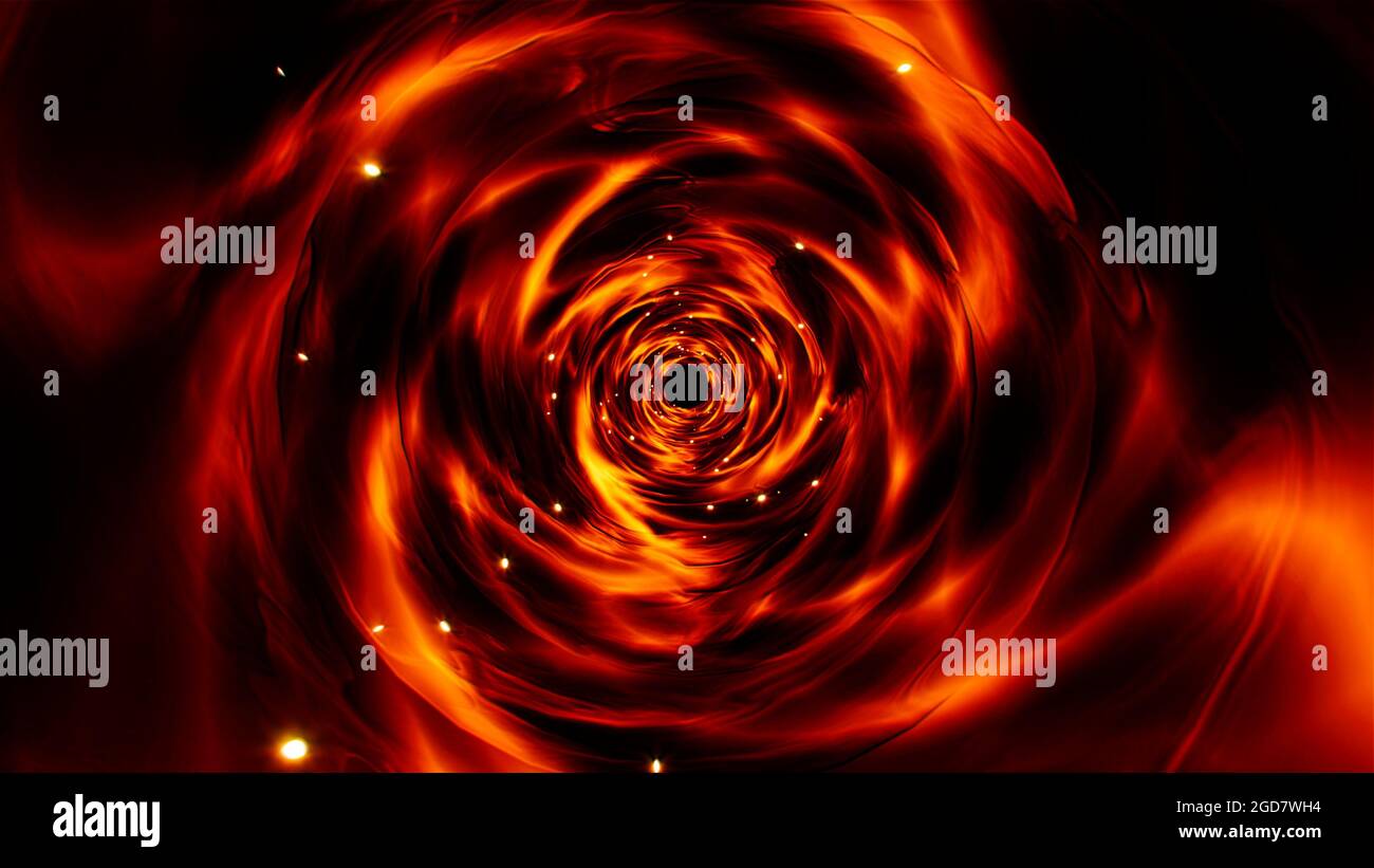 Abstract Glittering Swirl Fire Background Stock Photo - Alamy