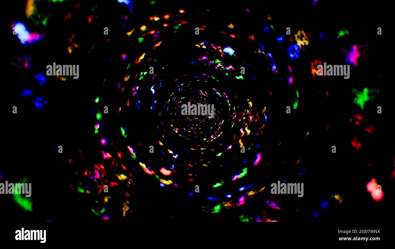 Multicolor Fire Flake Particles Background Stock Photo - Alamy