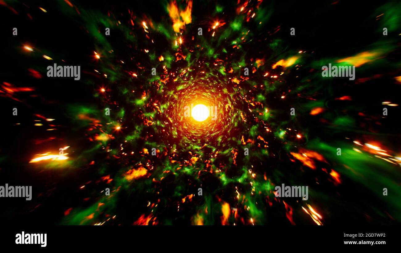 Green fire effect overlay hi-res stock photography and images - Alamy