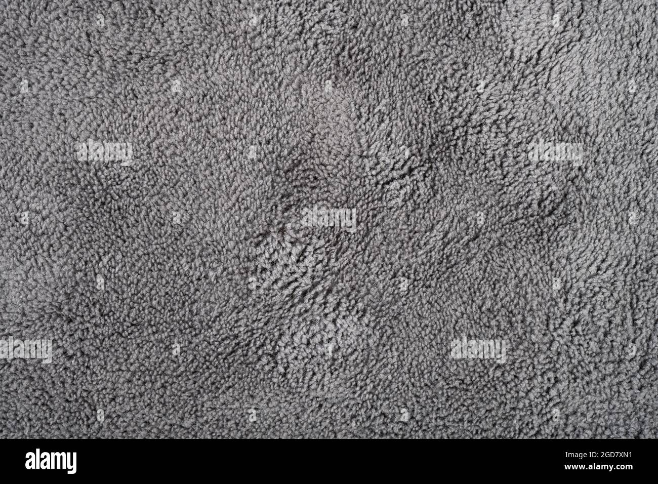 grey fluffy cloth for cleaning as background and texture Stock Photo ...