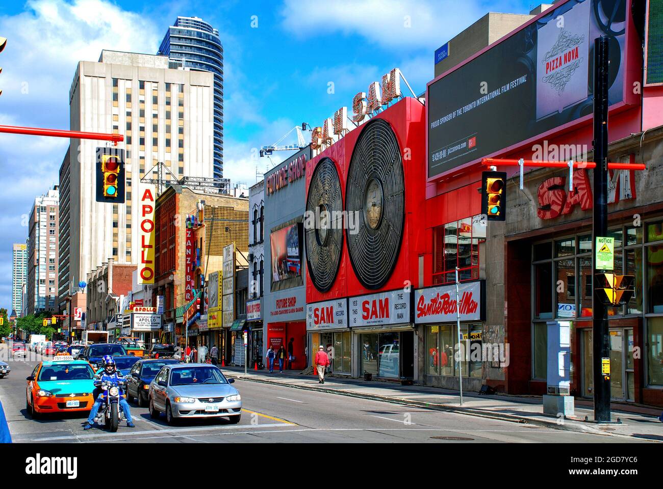 Toronto movie set location hi-res stock photography and images - Alamy